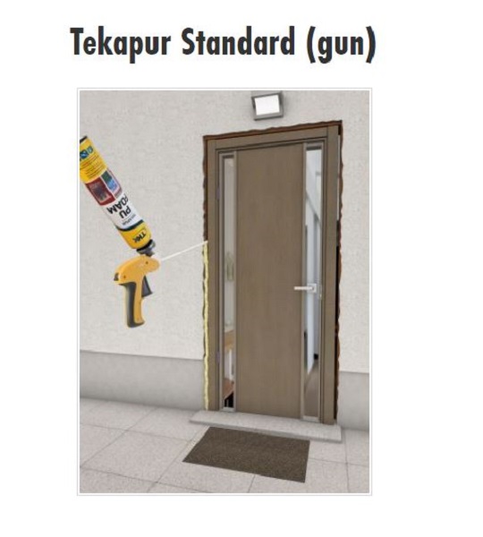 TEKAPUR pisztolyos standard purhab 750 ml Kód:46850 - Szerszám Áruház ...