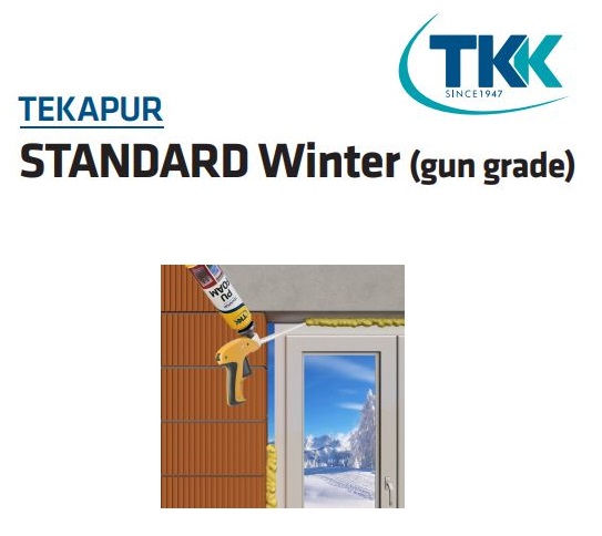 TEKAPUR WINTER standard téli pisztolyos purhab 750 ml Kód:26182 ...